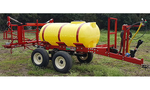 WIDE FRAME TRAILER SPRAYER WITH ELLIPTICAL TANK - WC Tractor - New Holland