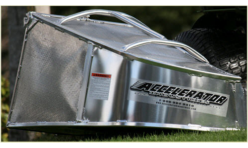 ACCELERATOR ALUMINUM GRASS CATCHERS - Wiss and Wiss Equipment