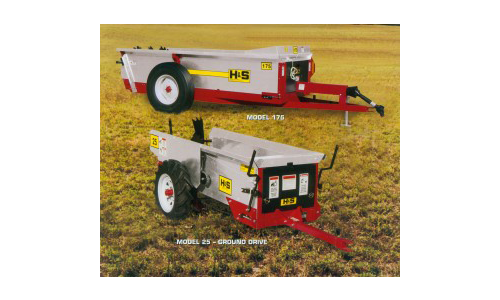H & S MANURE SPREADERS - Wiss and Wiss Equipment