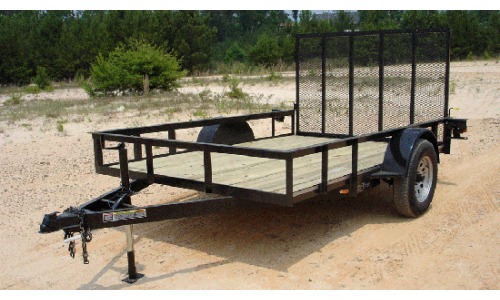10' UTILITY TRAILER SINGLE AXLE - Walker & Walker Equipment