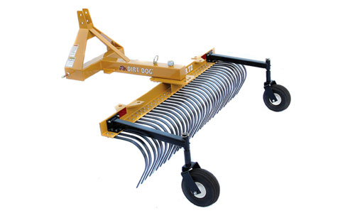 MLR Series Landscape Rake - Zimmerer Kubota