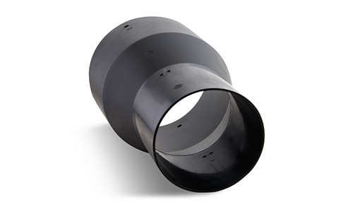 6" to 8" Deck Boot Adapter - For current Leaf Vac models - Central ...