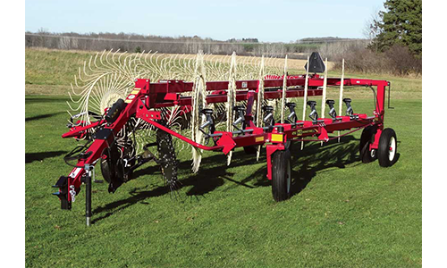 4116 HI-CAPACITY BIFOLD Wheel Rake - Heart Mountain Equipment
