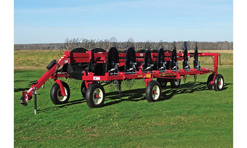 5116 HI-CAPACITY BIFOLD Wheel Rake - Heart Mountain Equipment