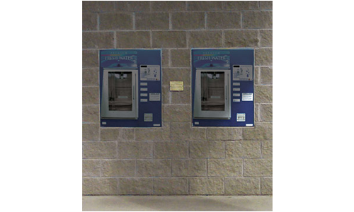 SINGLE WINDOW WATER VENDING UNIT MODEL CTV-200 - R.E. & H.J. McQueen Inc.