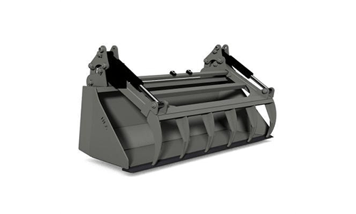 Standard (Front End Loader) Bucket & Regular Utility Grapple - Lingle ...