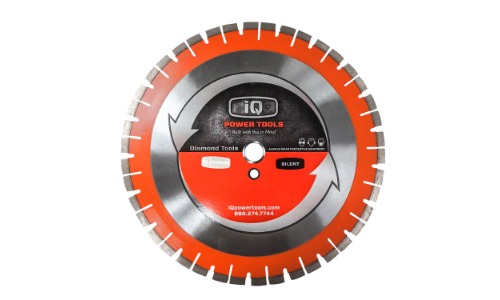 iQ Ultimate Silent 14″ Core Masonry Blade - Walker & Walker Equipment