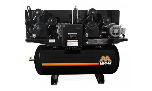 120-Gallon Two Stage Electric, Duplex Air Compressor - AED-20315-120HM ...