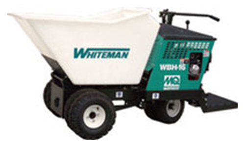 Whiteman - Front-Wheel Drive Power Buggies WBH-16 / WBH-21 - APCO Equipment