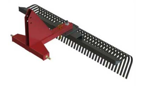 Heavy-Duty Landscape Rakes - Marshall Machinery, Inc.