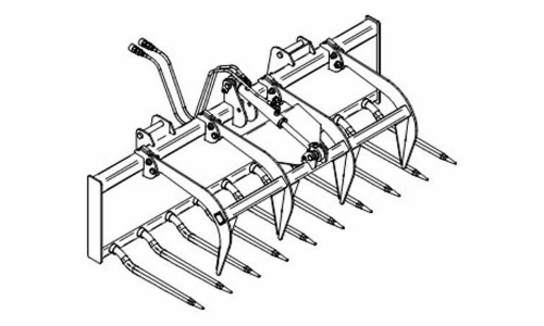 Manure Forks - WC Tractor - New Holland