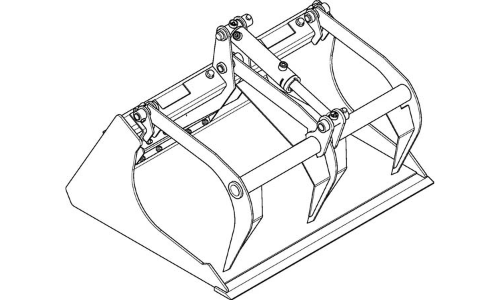 Scrap Mini Grapples - Baker Implement Company