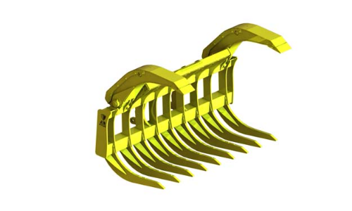 Stacking Rake With Clamps - Marshall Machinery, Inc.