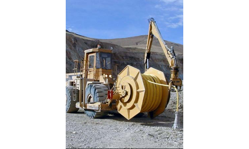 Wheel Loader Cable Reelers - Marshall Machinery, Inc.
