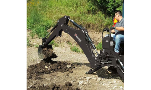 Model 490 Backhoe - Oregon Equipment Sales