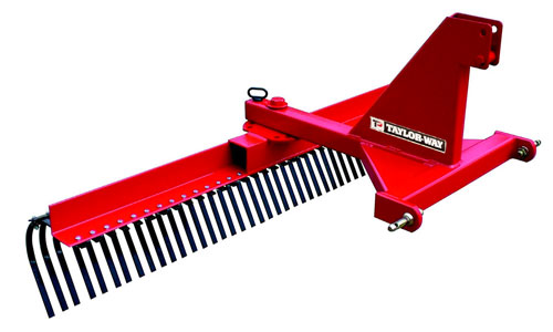 17-50 HP Series 233 YR-G Landscape Rake - Hobdy Dye Read Inc.