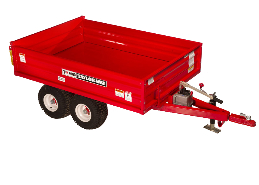 Series 4000 1.5 Ton Sub-Compact Dump Trailer - Hays Tractor & Equipment ...