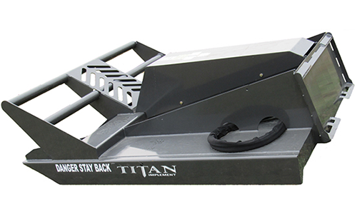 X-treme Skid Steer Piston Motor Brush Cutter - Marshall Machinery, Inc.