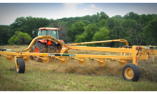 VR1428 High-Capacity Wheel Rake - Brown Equipment Company, Inc.