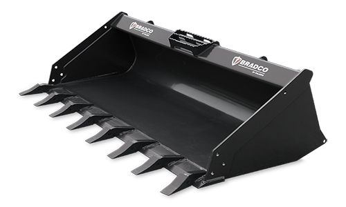 High Capacity Bucket with Teeth - Storrer Implement