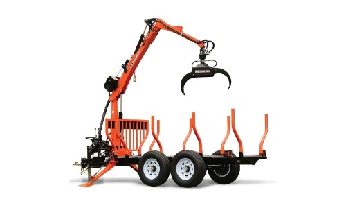 LX95PW/LT30HA LOG TRAILER/GRAPPLE PACKAGE - Oregon Equipment Sales