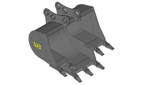 Drop Center Excavator Bucket - Marshall Machinery, Inc.