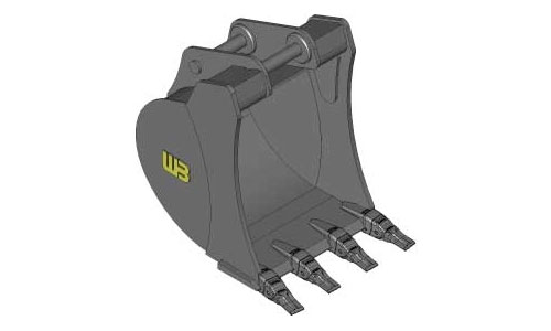 Recessed Pin Coupler Bucket - State Equipment, Inc.