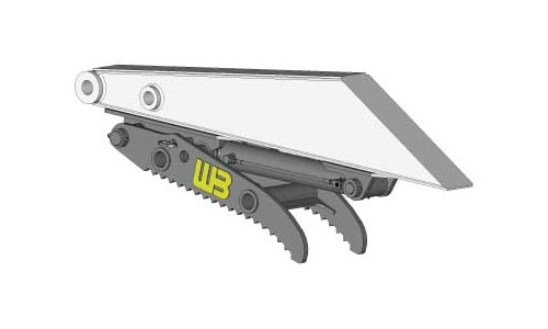 Stick Mounted Multi-Tine Thumb - Zimmerer Kubota