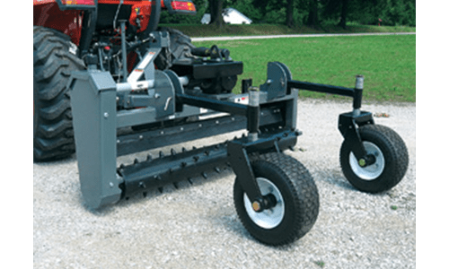 25 Series Powered Landscape Rakes - Kahn Tractor & Equipment, Inc.
