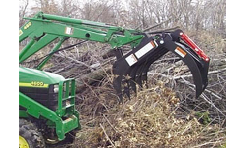 Compact Grapple Rake - Heart Mountain Equipment