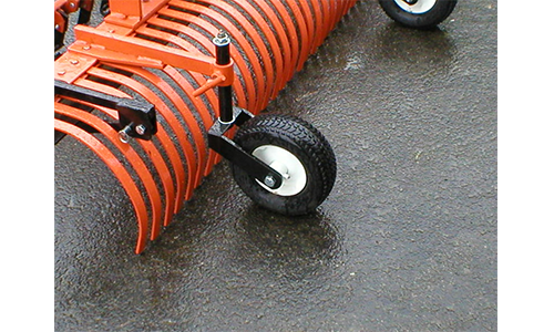 Model RI / SSF LANDSCAPE Rake - Caster Wheels - Zimmerer Kubota