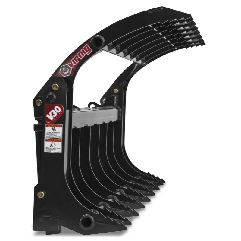 V30 COMPACT TRACTOR ROOT RAKE GRAPPLE - CDI Heavy Duty Equipment