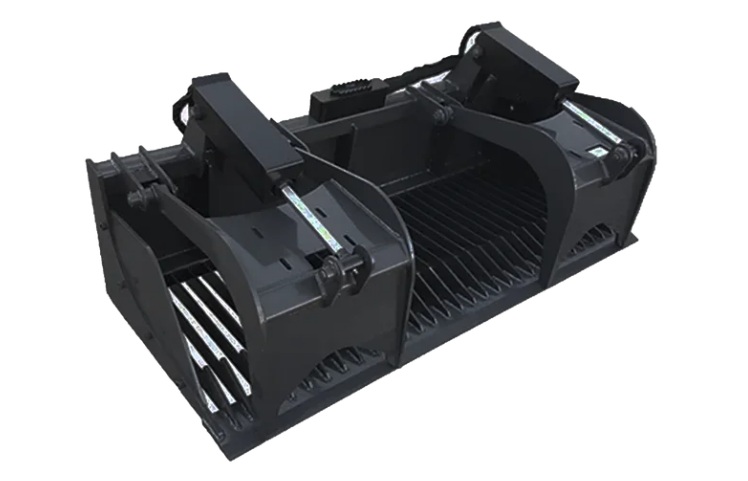 Heavy Duty Rock Grapple Attachment - Marshall Machinery, Inc.